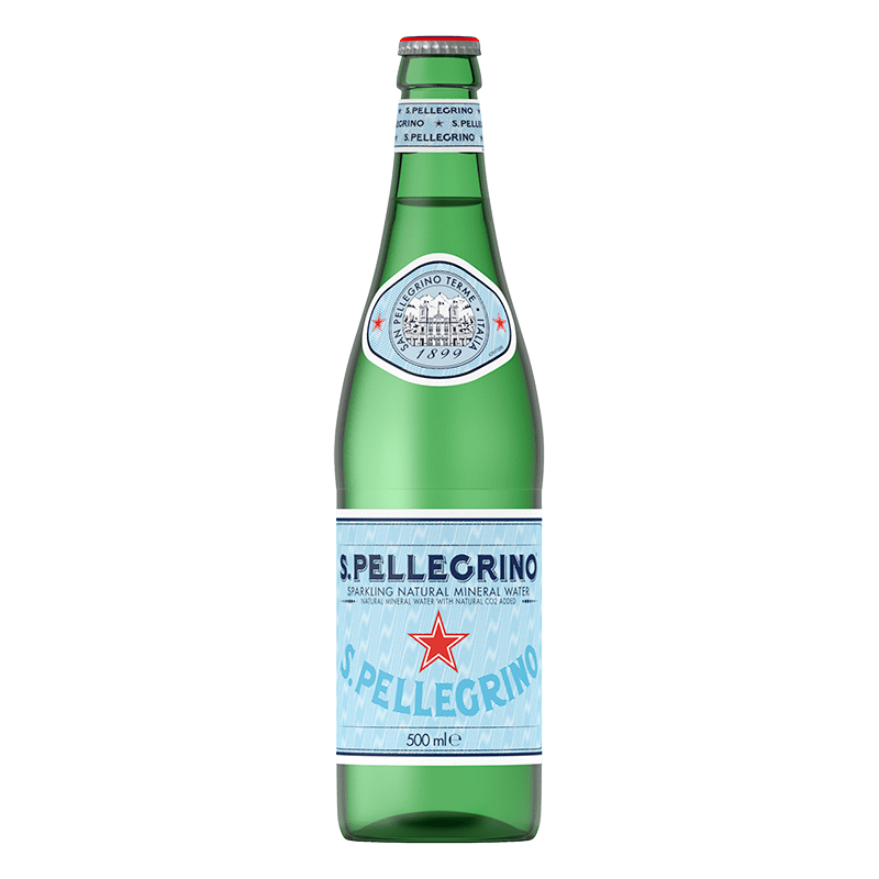 S.Pellegrino Water 500 ml Glass Bottle | Sanpellegrino